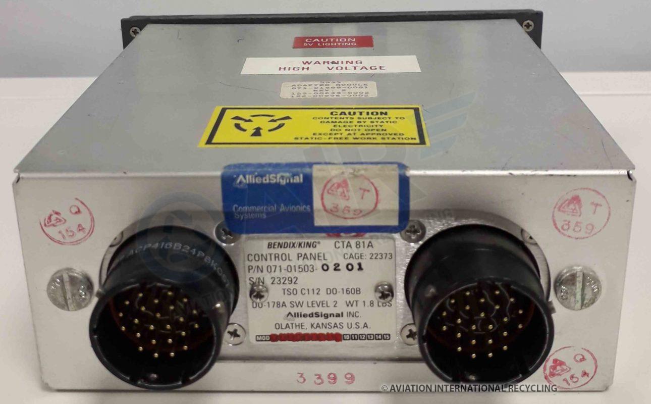 TCAS CONTROL PANEL - Aviation International Recycling