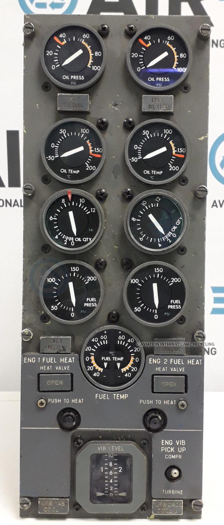 ENGINE HEAT FUEL CONTROL PANEL - Aviation International Recycling