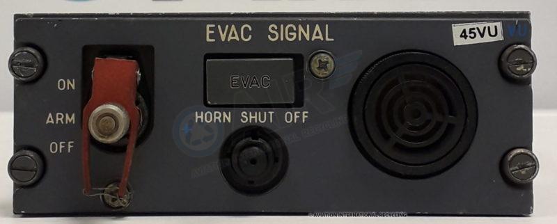 EVAC. SIGNAL CONTROL PANEL - Aviation International Recycling