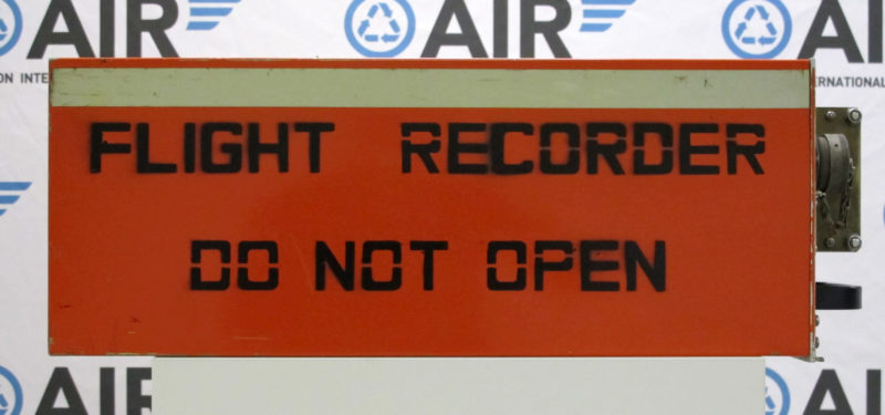 FLIGHT DATA RECORDER - Aviation International Recycling