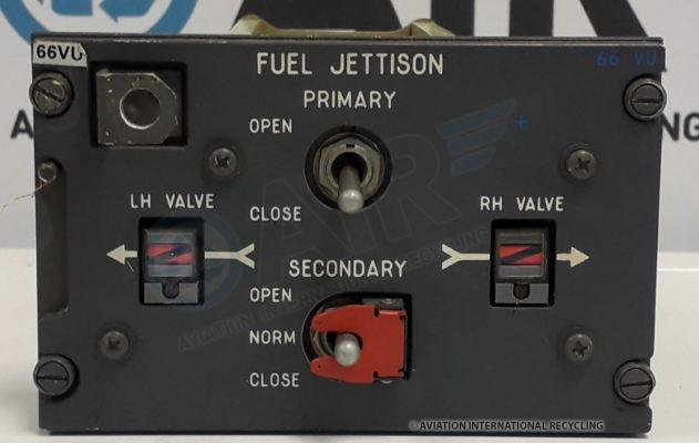 FUEL JETTISON CONTROL PANEL - Aviation International Recycling
