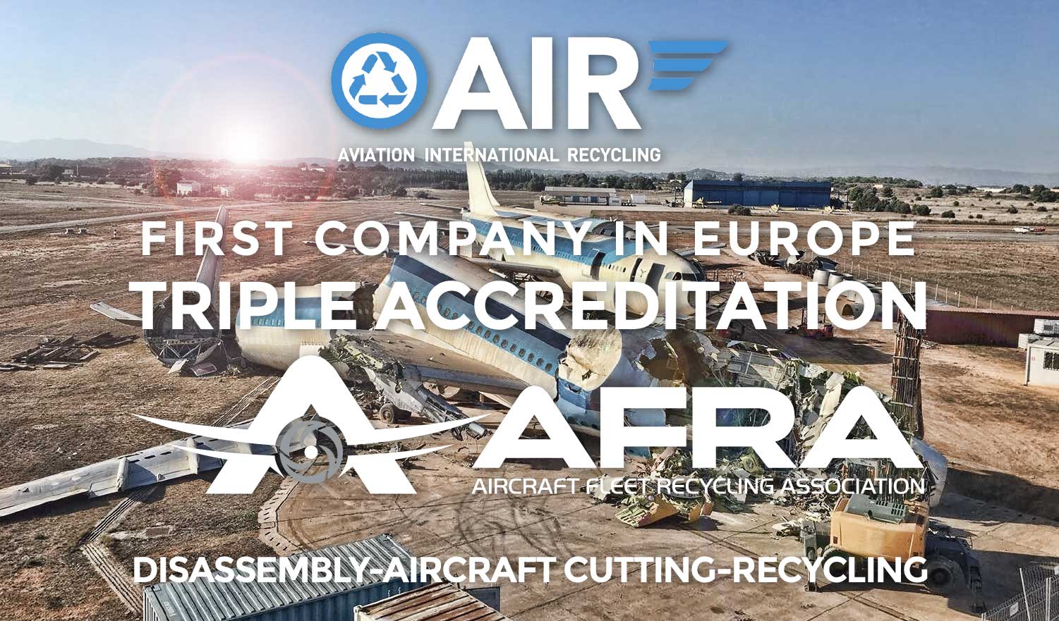 AIR becomes the first company in Europe to get the triple accreditation ...