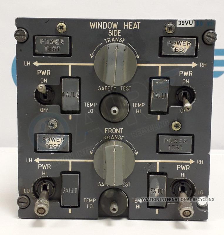 WINDOW HEAT CONTROL PANEL - Aviation International Recycling